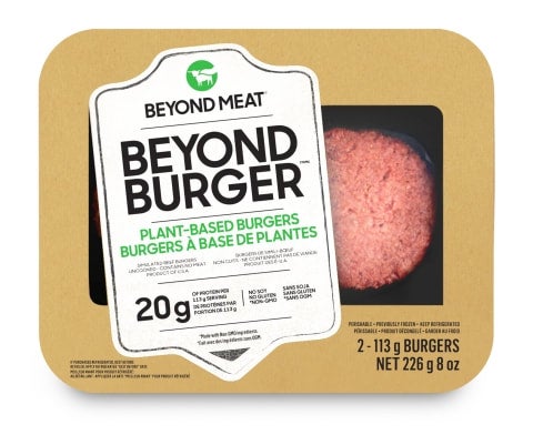 Beyond Meat - Meat Free Frozen Burger Patties - 8 oz | SamsCapeCod